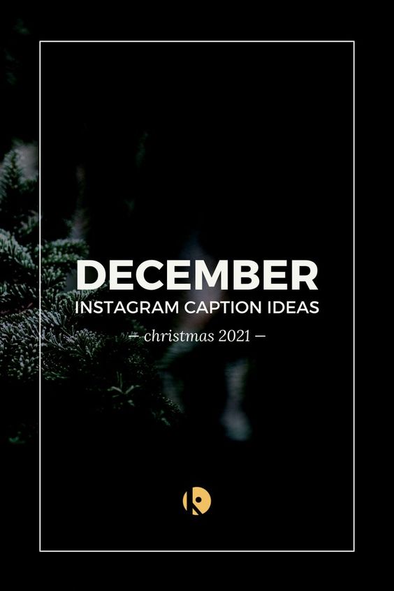 Instagram Caption Ideas for December - Knap Creative